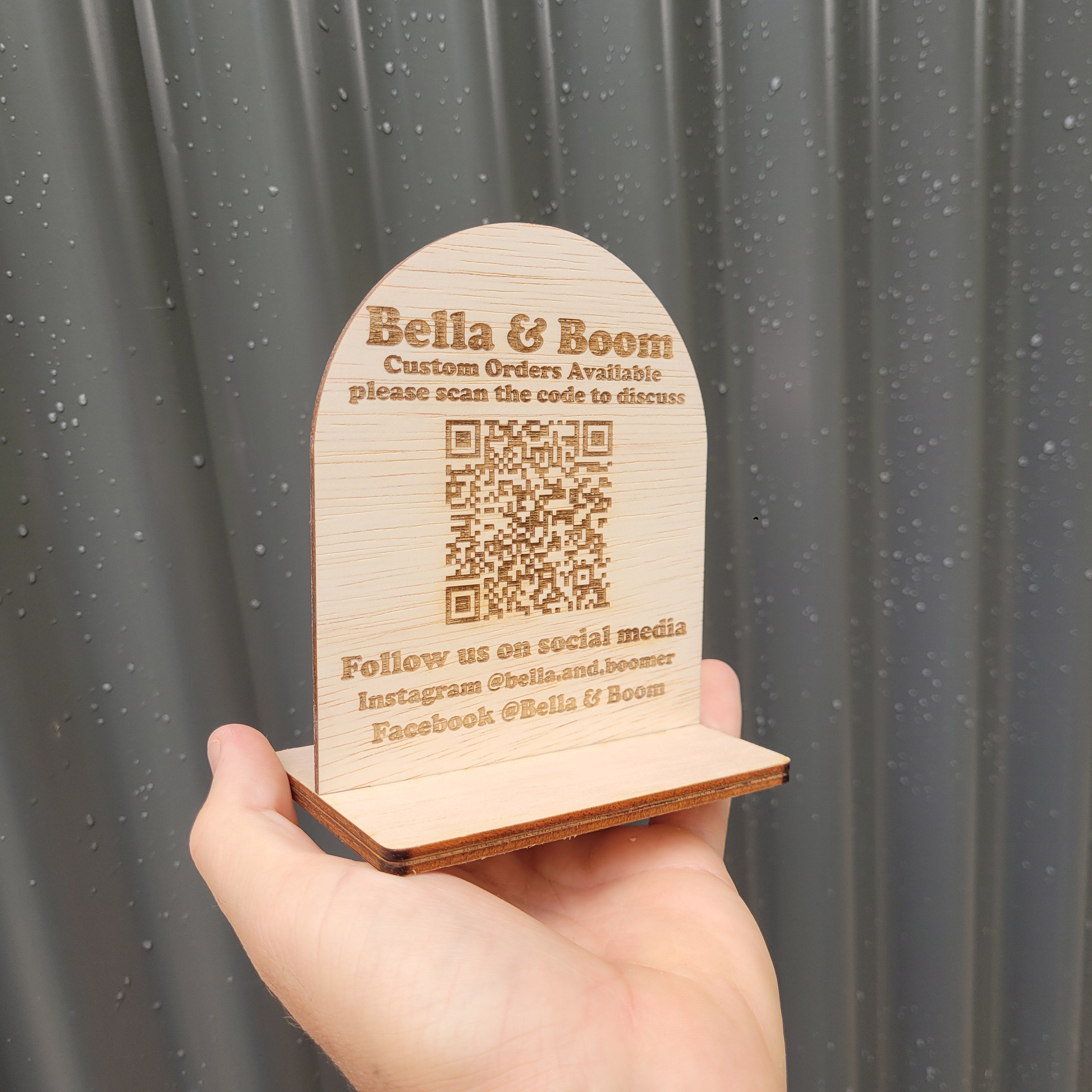 QR Code Stands – The Etched Lab