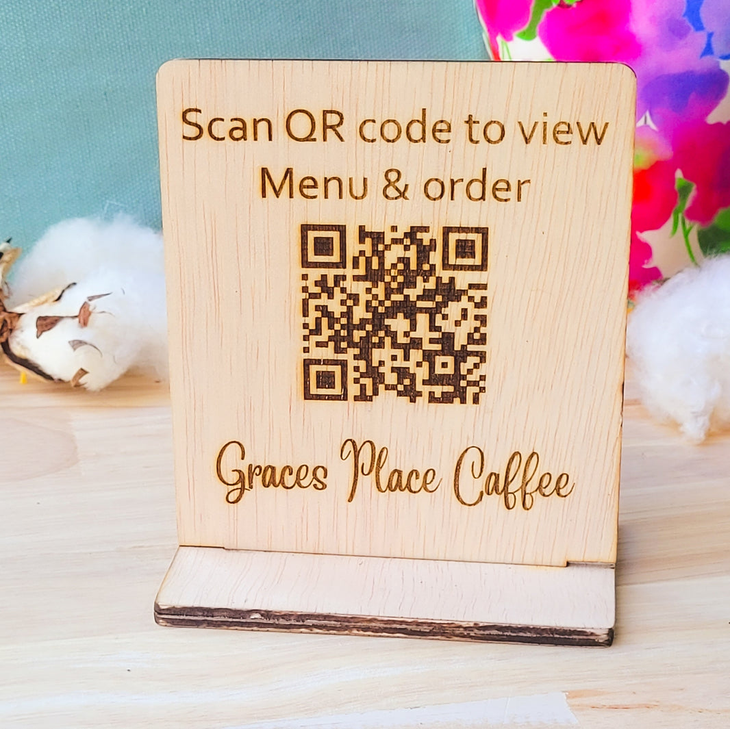 QR Code Stands – The Etched Lab